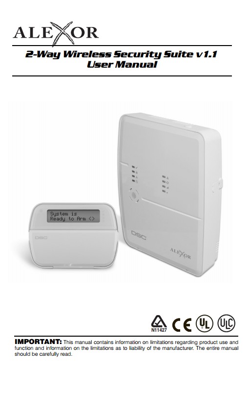 DSC Alexor Helpdesk - LS Security | Residential and Commercial Alarms